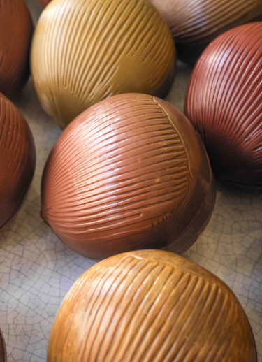 Milk chocolate Hazelnut egg to share
