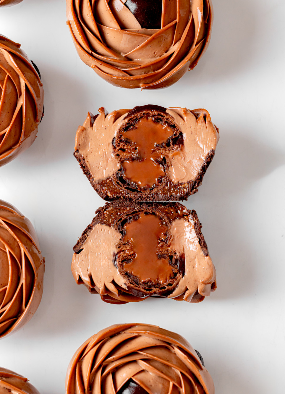 Chocolate Paris Brest Flower