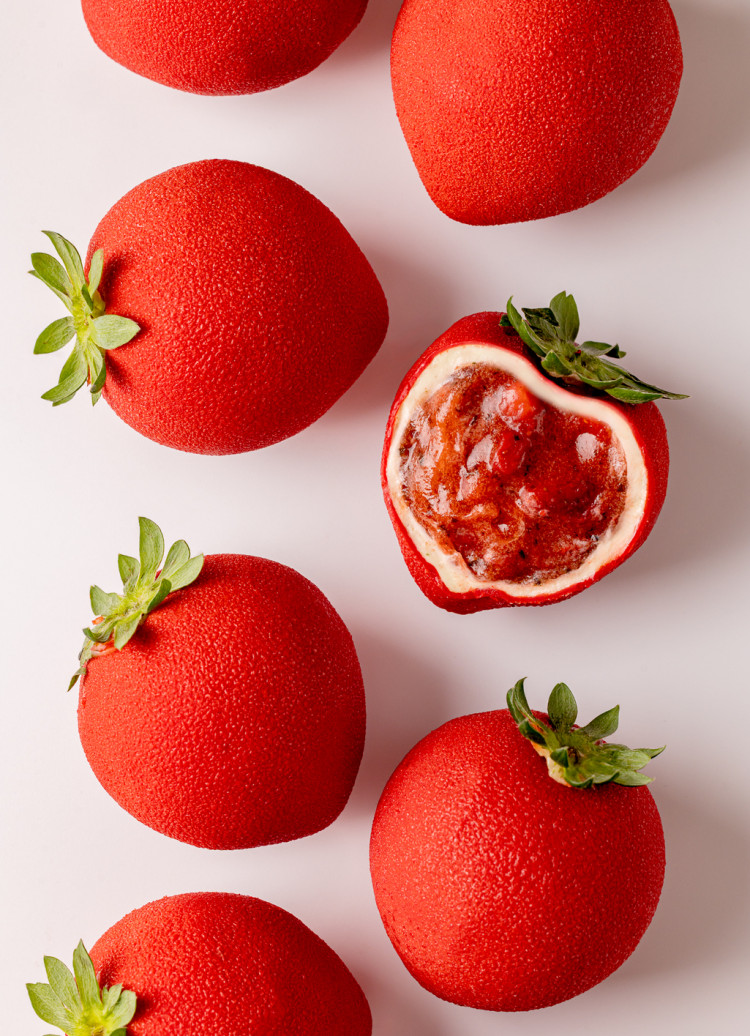 Vegan Basil Strawberry