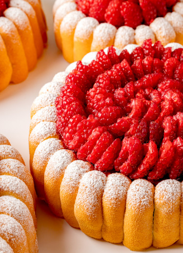 Raspberry Charlotte Trompe l'Œil