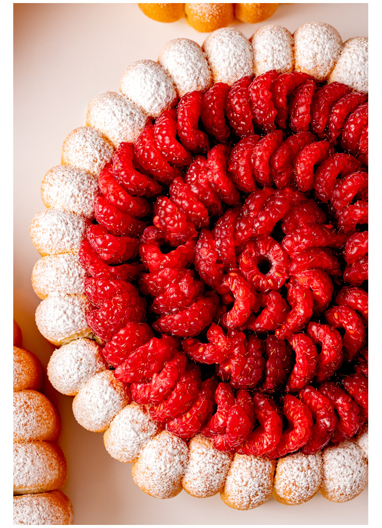 Raspberry Charlotte Trompe l'Œil