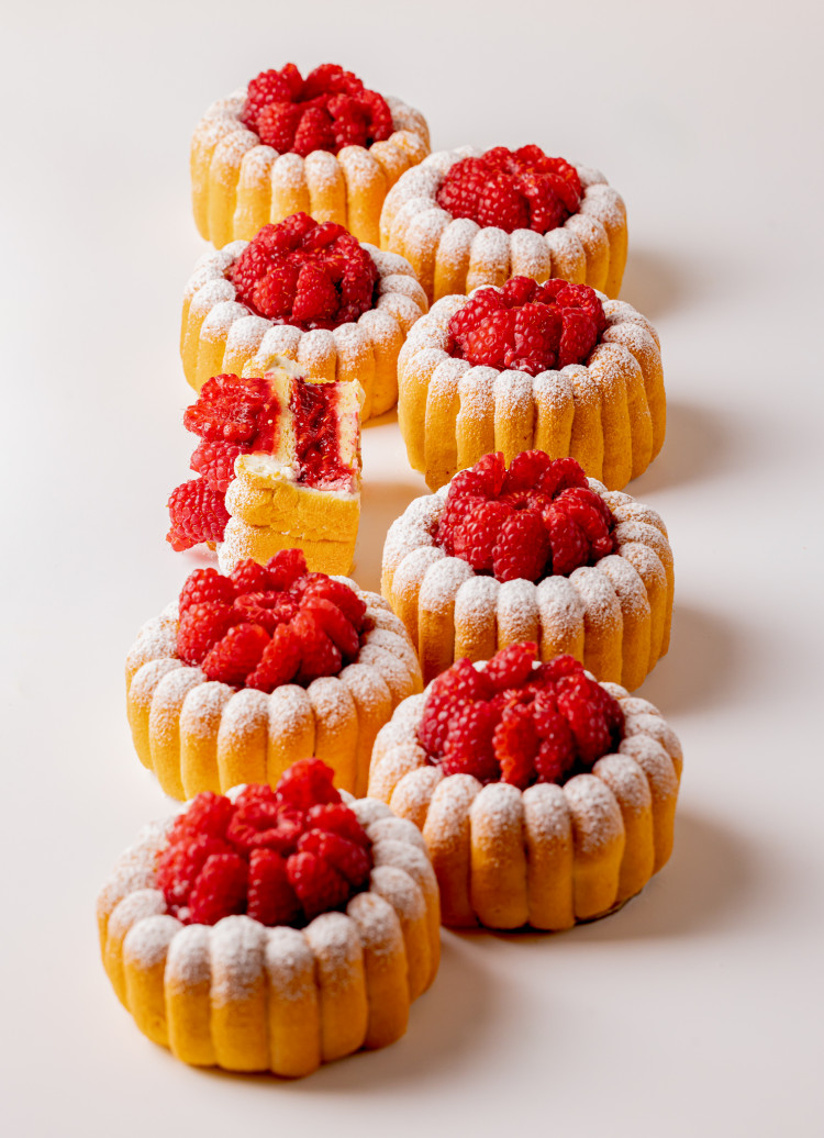 Raspberry Charlotte Trompe l'Œil