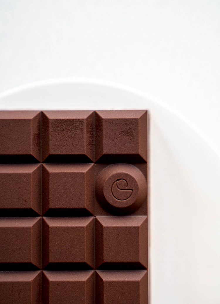 Tablette chocolat cassis