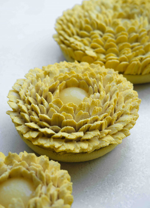 Lemon Vanilla Flower