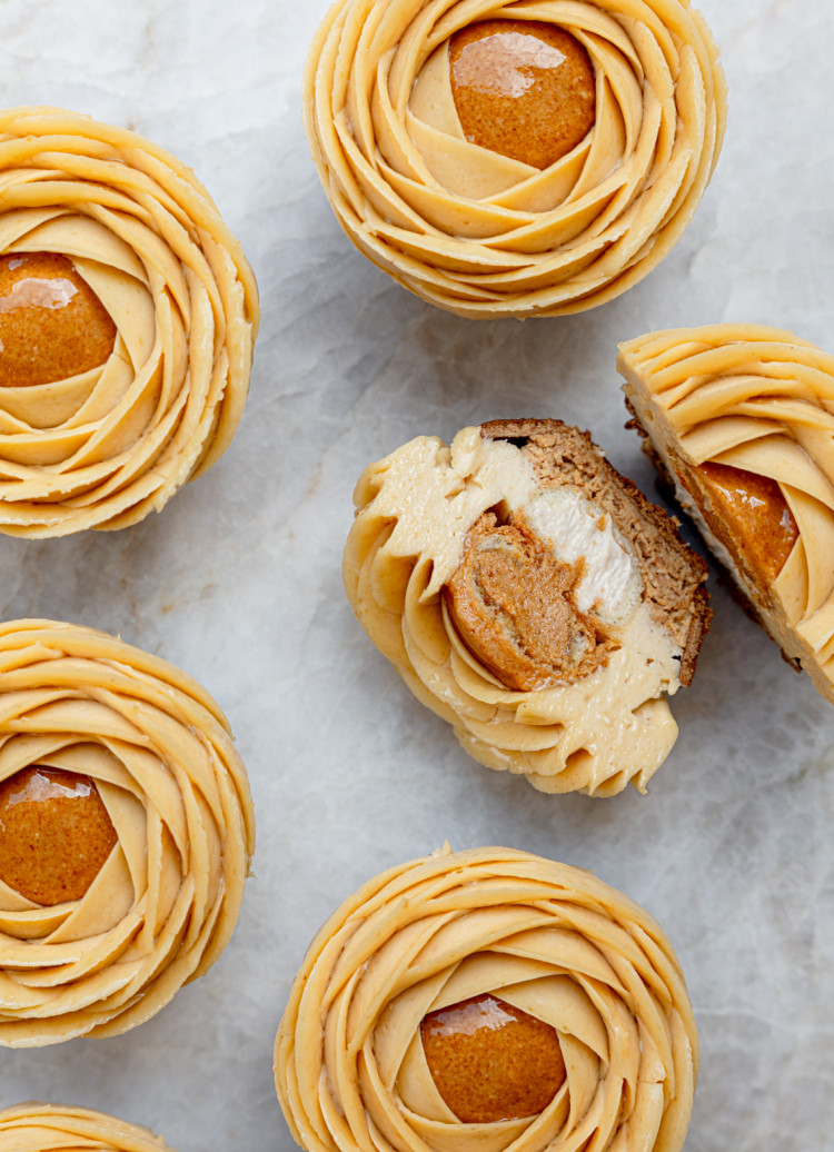 Peanut Paris-Brest Flower
