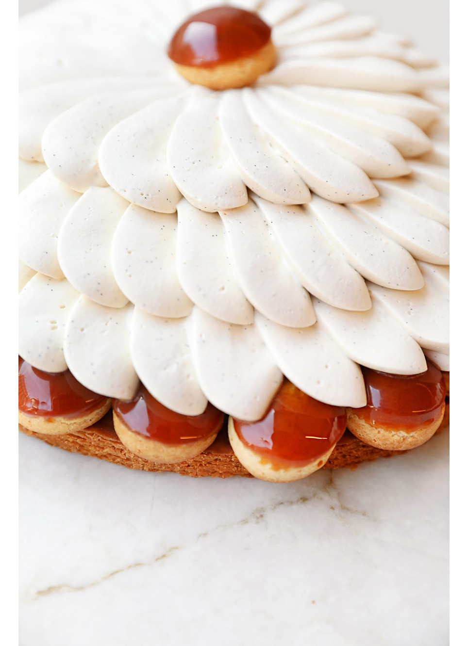 Fleur Saint-Honoré caramel