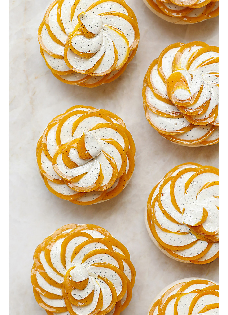 Pavlova Mango Flower