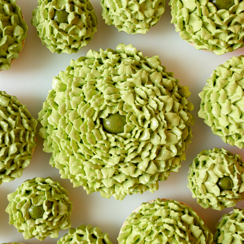 Matcha Mont Blanc Entremet