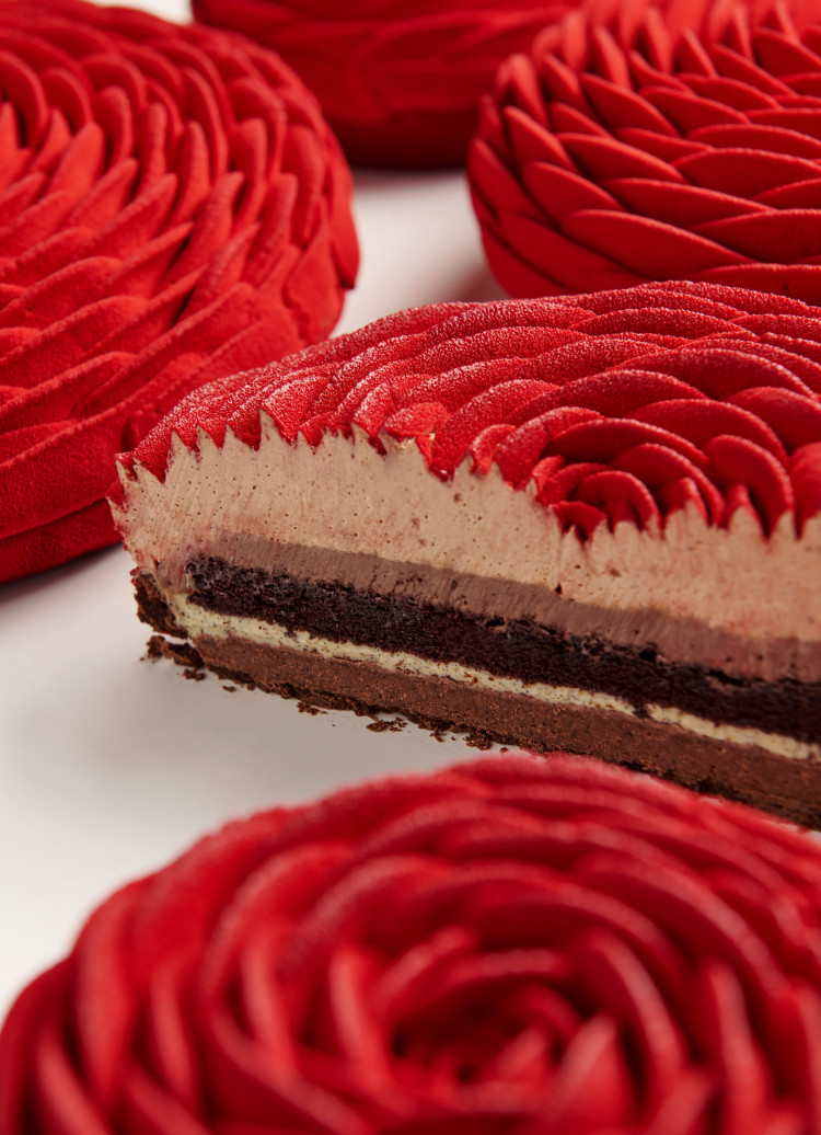 Chocolate Vanilla Flower