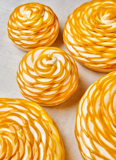 Coconut-Passion Fruit Pavlova