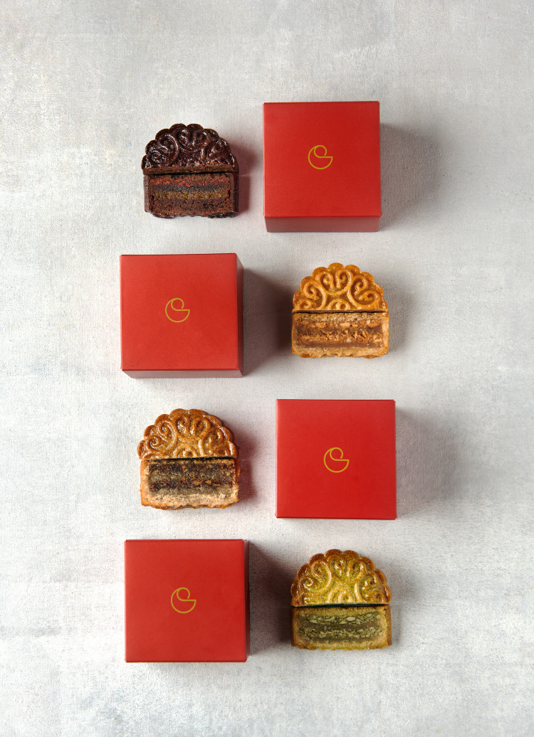 Baked Mooncakes - Set of Four