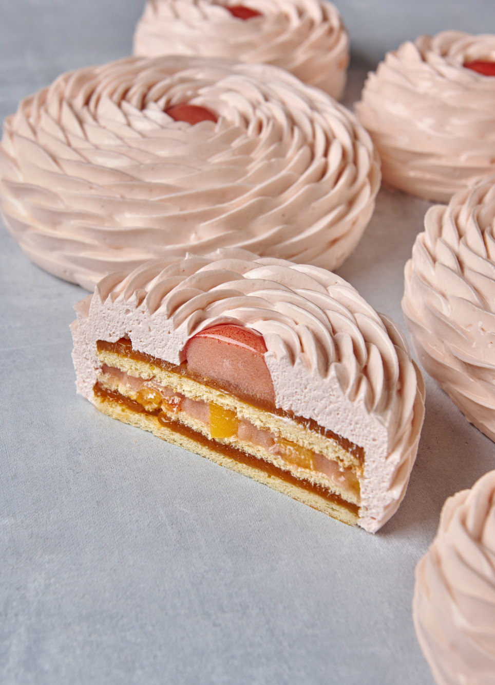 Peach Entremet