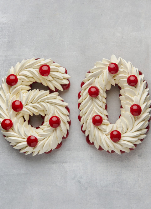 National Day Celebration Numbers Cake
